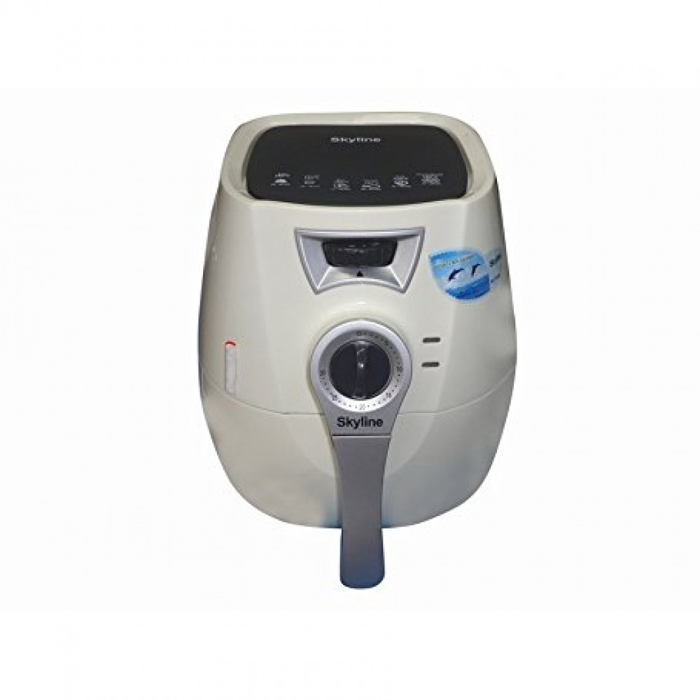 Skyline VT-5115 Plastic Air Fryer (2.2L, Black)