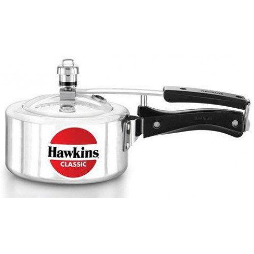 Hawkins Stainless Steel 6 L Induction Bottom Pressure Cooker (Stainless ...