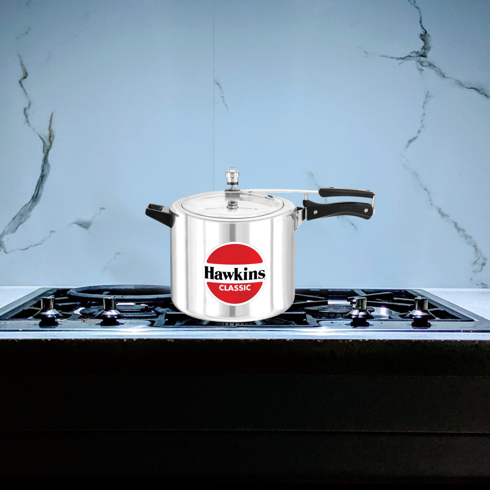 Hawkins Classic 10 L Pressure Cooker (Aluminium)