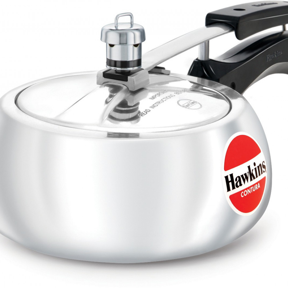 Hawkins Contura 2 L Pressure Cooker (Aluminium)